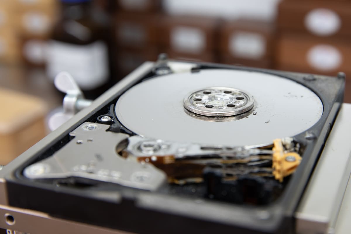 Water Damaged HDD Recovery Case - 99% Restored Files