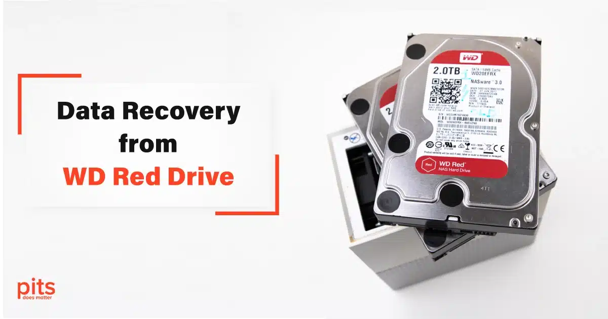 WD Red Drive Not Recognized Recovery Case